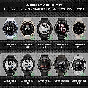 Seltureone (2 Pack) Type C Adapter for Garmin Watch Charger Connector, USB C Charging Converter Accessories for Garmin Fenix 7 7X 5s 6 6X/ Instinct 2/ Venu/Vivoactive 4/Forerunner 955 255 255s