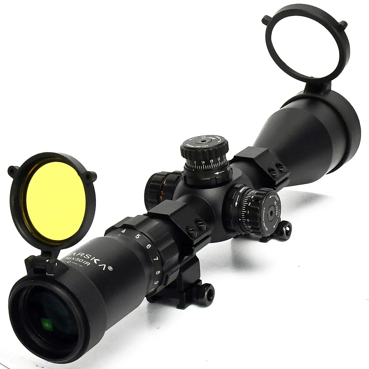 Barska AC13348 4-16x50 First Focal Plane MOA Series Rifle Scope Illuminated Trace MOA Reticle, Black, One Size
