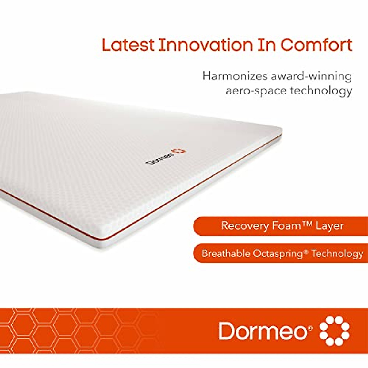 The Premium Mattress Topper by Dormeo (Split Head King) and True Evolution Pillow Bundle