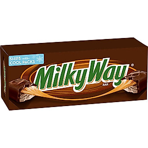 MilkyWay Candy Milk Chocolate Bars Bulk Pack, Full Size, 1.84 oz Pack of 36)