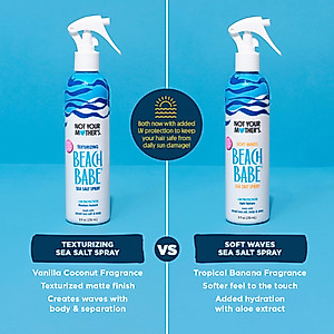 Not Your Mother's Beach Babe Sea Salt Spray (3-Pack) - 8 fl oz - Softening Formula for Effortlessly Soft, Tousled Waves