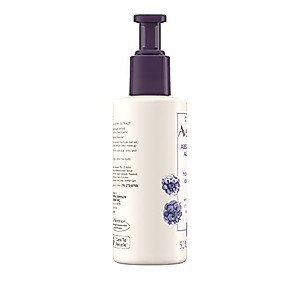 Aveeno Absolutely Ageless Nourishing Daily Facial Cleanser, Antioxidant-Rich Blackberry Extract, Non-Comedogenic Makeup-Removing Face Wash from Dermatologist-Recommended Brand, 5.2 fl. oz