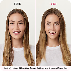 Boldify Thickening Shampoo - Rice Water Shampoo for Thinning and Oily Hair - Volumizing Shampoo for Fine Hair, Weightlessly Removes Excess Oil - 8oz