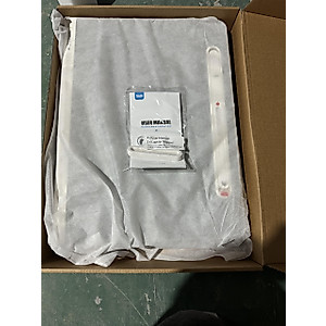 Laptop Bed Tray Desk with LED Desk Light, SAIJI Adjustable Laptop Stand for Bed, XX-Large PVC Leather Foldable Laptop Table with Book Stand, Wrist Rest, Extra Leg Room for Sofa Couch Floor (Gray)