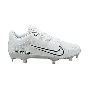 Nike Hyperdiamond 4 Pro Metal Softball Cleats White | Black Size 11 Medium