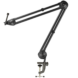 AKG Pro C214 Professional Large-Diaphragm Condenser Microphone with Studio Stand and Pop Filter (3 Items)