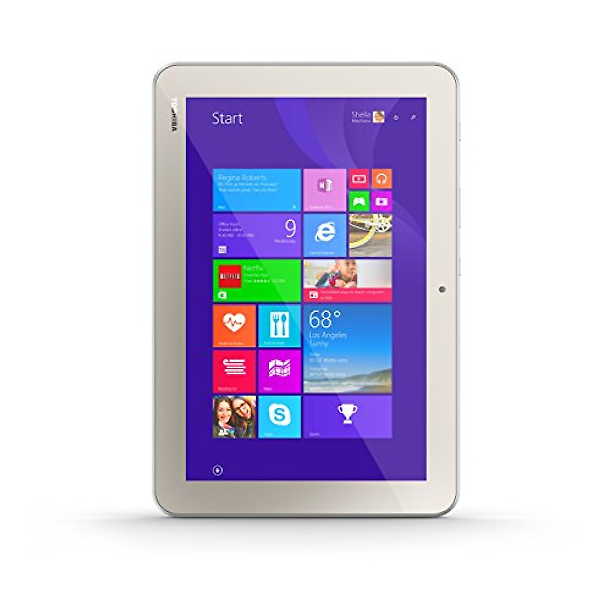 Toshiba Encore 2 WT10-A32 10.0-Inch 32 GB Tablet, Gold