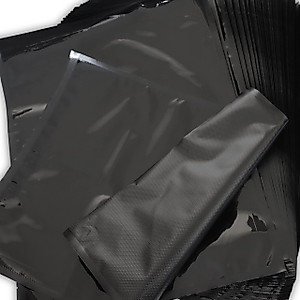 SEZONS - Diamond Bags - Vacuum Sealing bags 5mil - 50 bags (11x24, Black/Black)