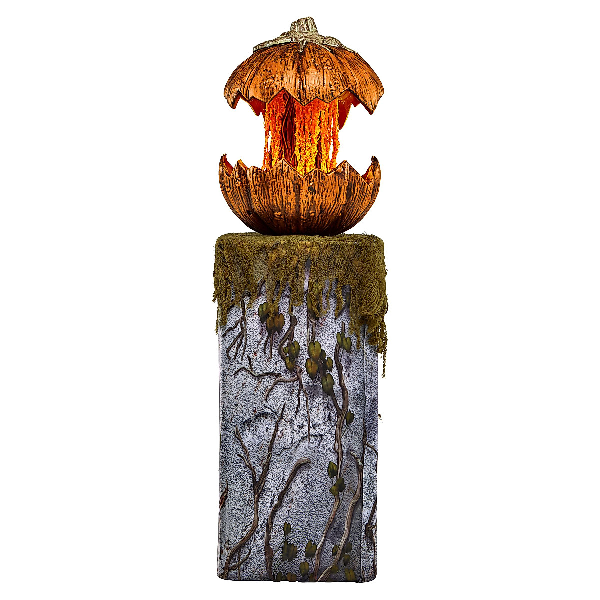 Spirit Halloween 3.8 Ft Gourdo Animatronic | Decorations | Animated | Halloween Decor | Plays Sounds