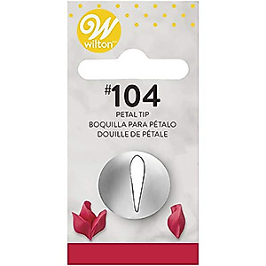 Wilton Decorating Tip, No.104 Petal