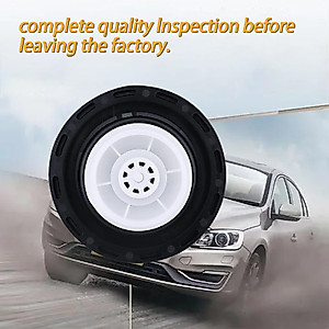 QODOLSI 1 PC Fuel Tank Cover Locked, Fuel Tank Locks Replace #77300-47020 10504, Gas Cap Fuel Tank Cap, Suitable for Toyota Lock Touver Chevrolet (Black)