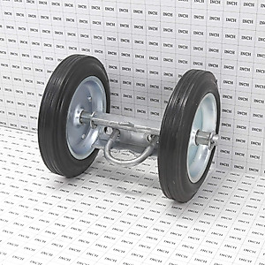 8 Inch Rolling Gate Carrier Wheels for Chain Link Fence Rolling Gates | Gate Wheels | Sliding Gate Wheels | Rut Runner