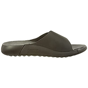 ECCO Women's Cozmo One Band Slide Sandal, Black, 9-9.5