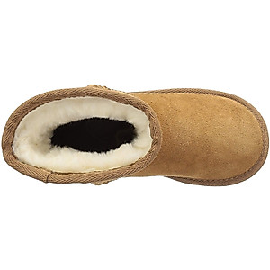 Koolaburra by UGG Kids Koola Short Fashion Boot, Chestnut, 03 Youth US Little Kid
