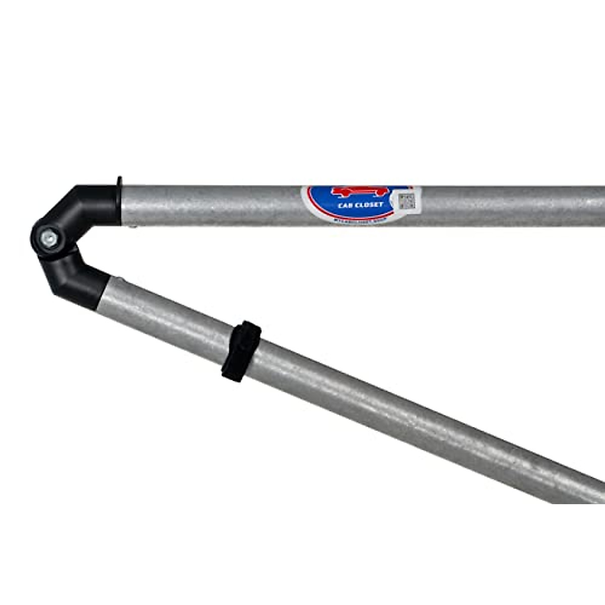 CabCloset, Car Clothes Hanger Bar, Made in USA, Adjustable Telescoping Bar Vehicle Clothing Rack, Does not Block Rear-View and Holds 25 lbs