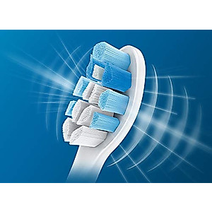 Philips Genuine Sonicare Optimal Plaque Control replacement toothbrush heads, HX9033/65, White 3-pk