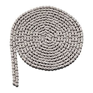 KAMIER 25H Roller Chain 10 Feet 480 Links Breaker for Razor MX350 MX500 MX650 SX500 RSF650 Dirt Bike E300 E200 E100 Electric Scooter ATV Quad Go Kart 47cc 49cc 2-Stroke Mini Pocket Rocket Bike Parts