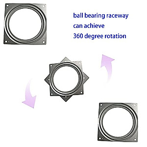 1 Pcs 6 Inch Lazy Susan Hardware ,Susan Turntable Bearings ,Lazy Susan Turntable,Square Lazy Susan,Lazy Susan Swivel Plate,Swivel Plate for Lazy Susan,Lazy Susa Mechanism,Turntable Hardware