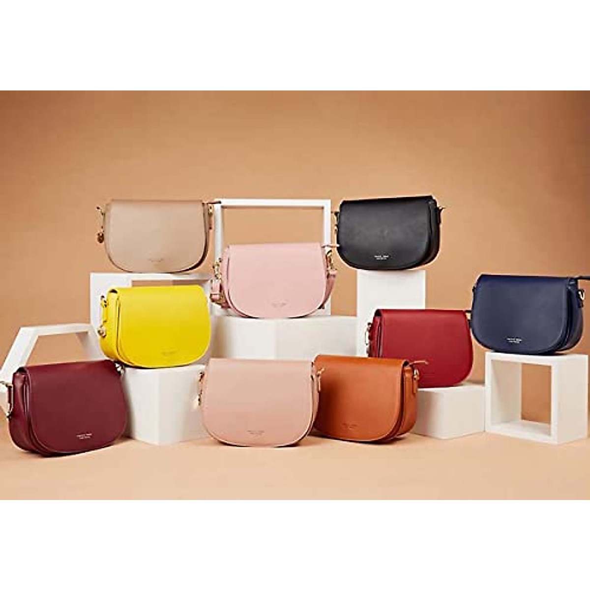 Crossbody Bags for Women Flap Saddle Purse Small Shoulder Bag Saddle Bag Cellphone Bags Hobo Bag