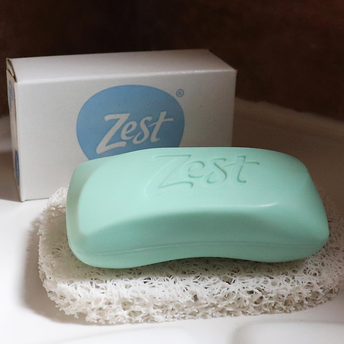 Zest Bar Soap - Enriched with Vitamin E - Moisturizing Body Soap - Gentle Soap - Paraben-Free Soap Bar - Suitable for All Skin Types - Aqua - 16 Pc