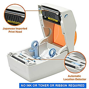 Comer Shipping Label Printer 4×6 -Commercial Direct Thermal Printer High Speed Barcode Label Maker Machine Compatible with Windows Mac Linux for Warehouse Ebay Amazon USPS FedEx DHL