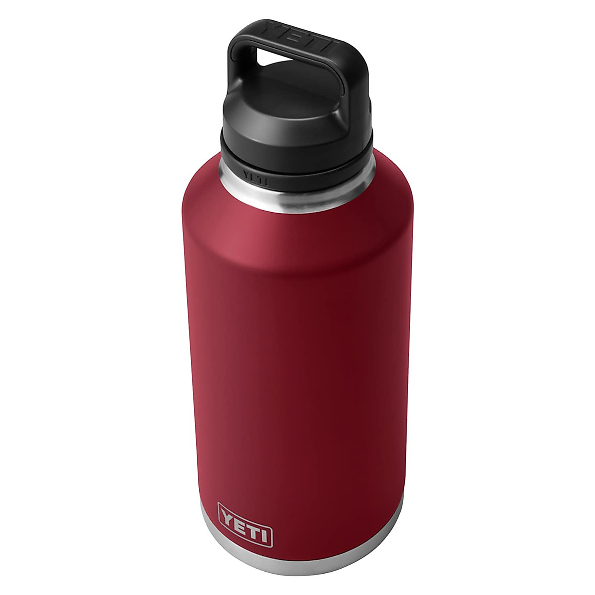 YETI Rambler 64 oz Bottle, Vacuum Insulated, Stainless Steel with Chug Cap, Harvest Red
