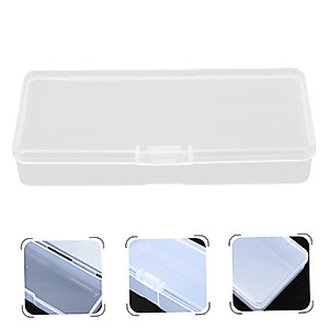 10pcs Boxes Blade Case Razor Disposable Storage Container Storage Case Blade Disposal Organiser Blade Disposal Bucket Earring Razors Junk Box Fishing Gear Plastic