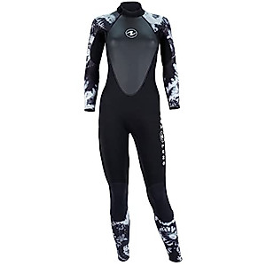 Aqua Lung HydroFlex 3mm Women's Jumpsuit, Camouflage Blue