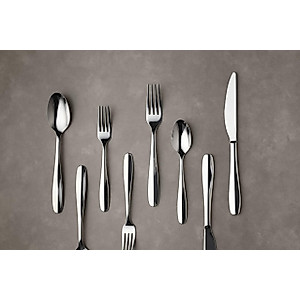 Oneida Oakwood Piece Everyday Flatware Set, 20 Count, Metallic