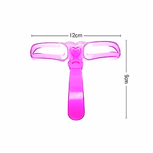 Eyebrow Stencil, Eyebrow Shaper Kit,8 Styles Reusable Eyebrow Template Positioning Tool, the Wide is 5.2 Inch, Length is 4Inch,1 Coffee Eyebrow Pencil