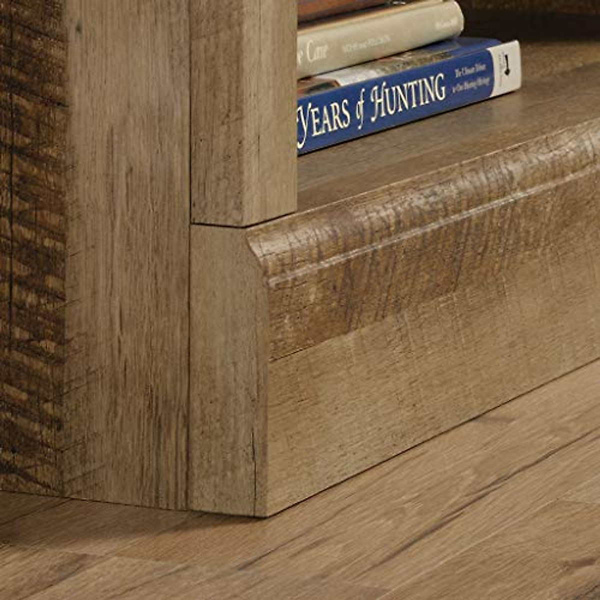 Sauder East Canyon 5 Shelf Bookcase, Craftsman Oak finish