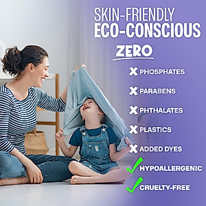 Laundry Detergent Sheets (200 Loads) - Eco Friendly Laundry Soap Detergent Strips I Eco Friendly, Zero Waste, Plastic Free, Planet Friendly (Lavendar)