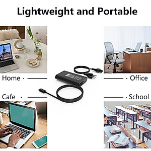 65W USB C Laptop Charger for Dell Inspiron 14 16 2-in-1 7620 7420 7425 7415 7430 7640 7440 Business/Student Laptop Dell Inspiron 14 15 16 5425 5420 5510 5625 5620 5630 Type C AC Power Adapter