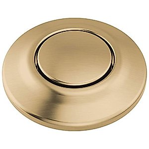 Delta Faucet Air Switch for Disposal Gold, Air Switch for Garbage Disposal, Air Switch Kit, Air Switch Button, Champagne Bronze 72050-CZ