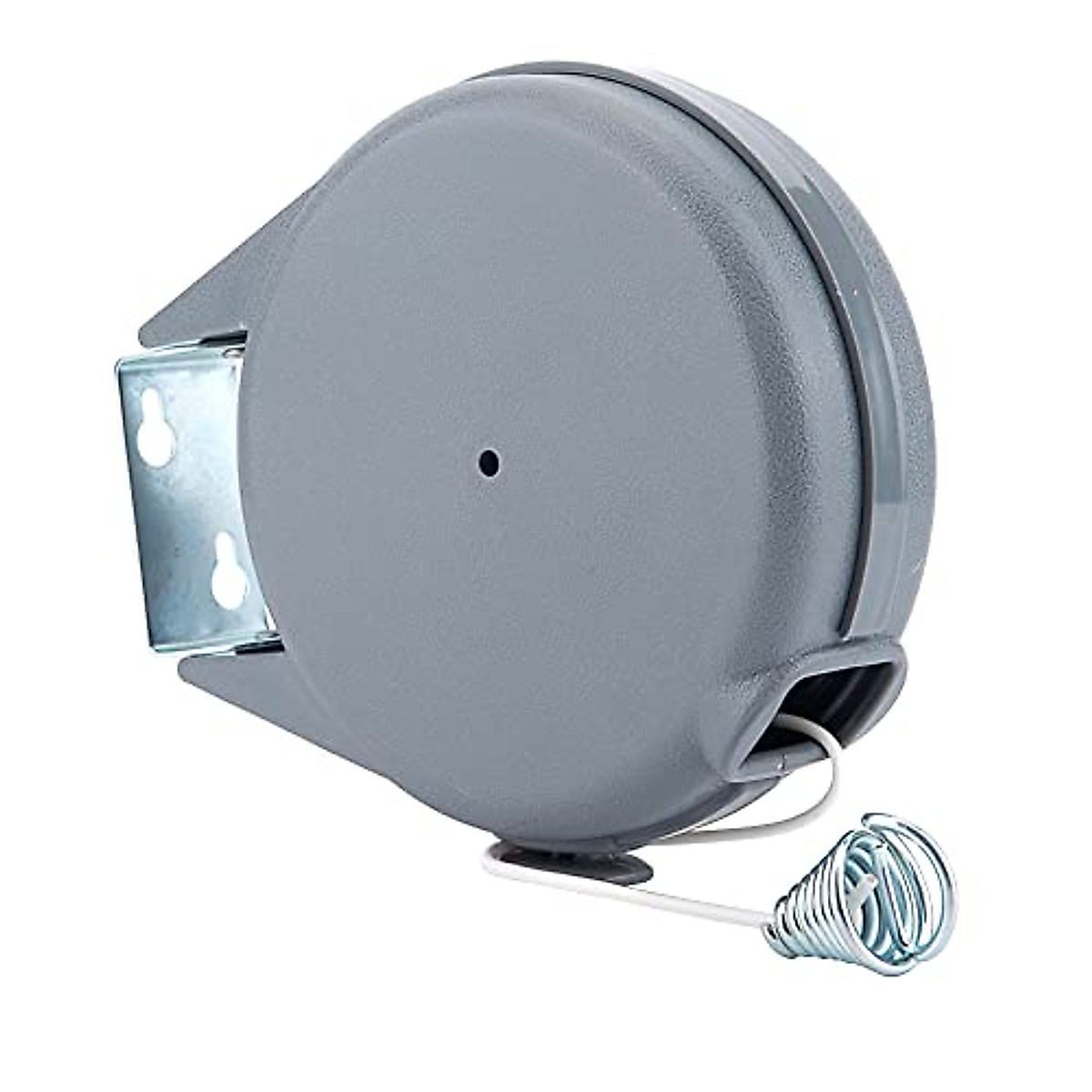 Retractable Clothesline Flexible Portable Heavy Duty 40 Feet Adjustable Heavy Duty Laundry Clothes Line for Wet or Dry Clothes Indoor or Outdoor Easy Installation Gray