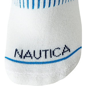 Nautica Women's Socks - Athletic Cushion Low Cut Socks (6 Pack), Size 4-10, Bright Assortment