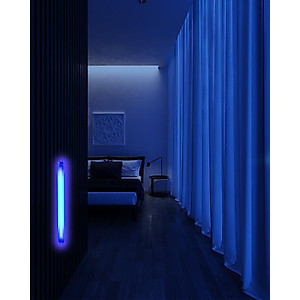 coospider-repta 6 Pack Bug Zapper Replacement Light Bulb 10W for 20W Indoor Bug Zapper, F10T8/BL Black Light Bulbs for Indoor Outdoor Mosquito & Flying Insect Zapper Lamp