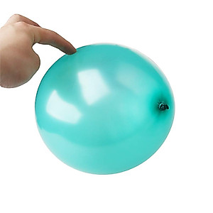 ZHIYE Party Balloons Assorted 8 Inch 100 pieces Bright Metallic Balloons Suitable for Birthday Parties, Weddings, Anniversaries, Celebrations