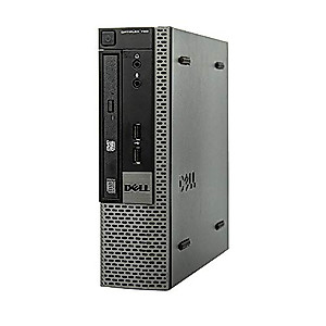 Dell Optiplex 780 USFF with Intel 3GHz, 8GB, 250GB SSD, 24" Monitor, Wireless Keyboard and Mouse, WiFi, Win 10 Pro (Renewed)