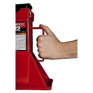 SUNEX TOOLS 1522A 22-Ton Jack Stands, Pair,Red