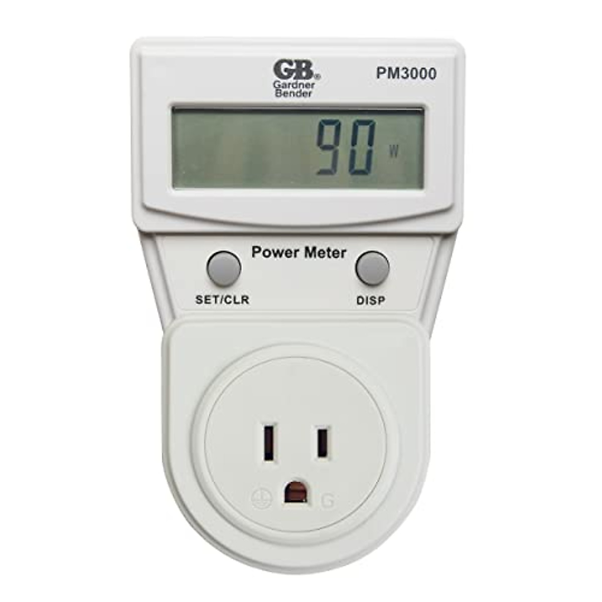 Gardner Bender PM3000 Energy Power Meter Monitor, Grey