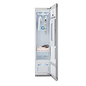 LG Styler Steam Closet | Clothes Steamer for Garments and Household Item Care | Sanitize, Deodorize, Freshen & Dry with Steam Technology & Moving Hangers| Easy Install | Wi-Fi enabled| Espresso