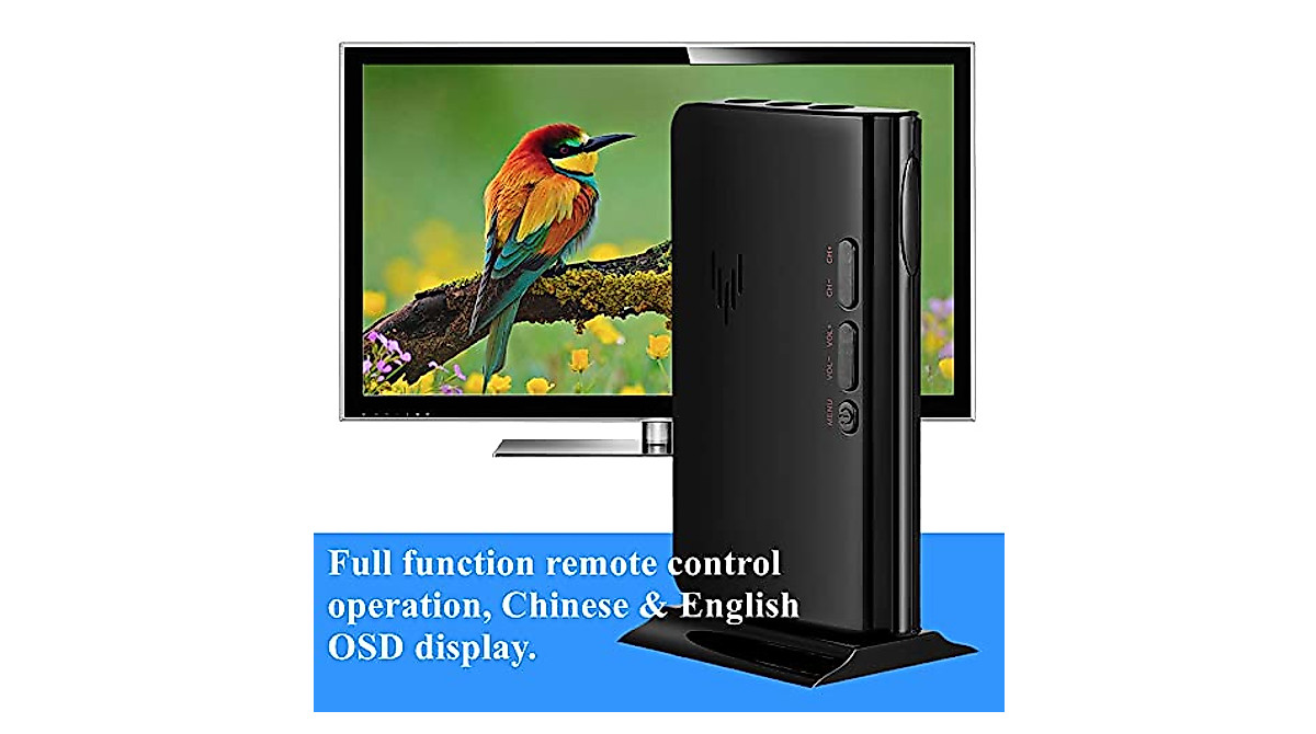 Hilitand TV Box: AV to VGA Converter, 1920x1200 Support