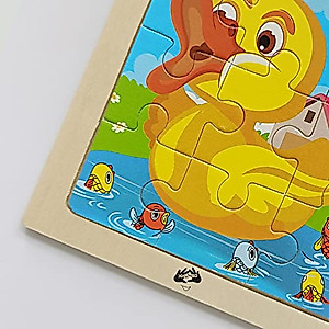 XXAOSO Puzzles,Wooden Puzzles for Toddlers.