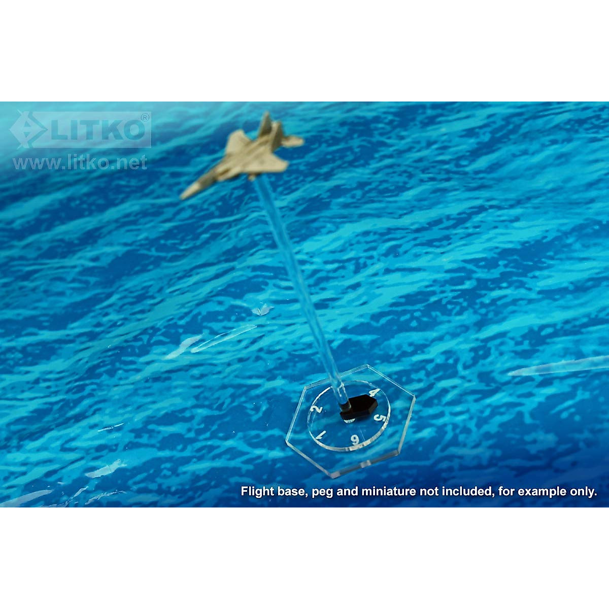 LITKO Standard Flight Stand Dials #1-6 with Pointers (10)