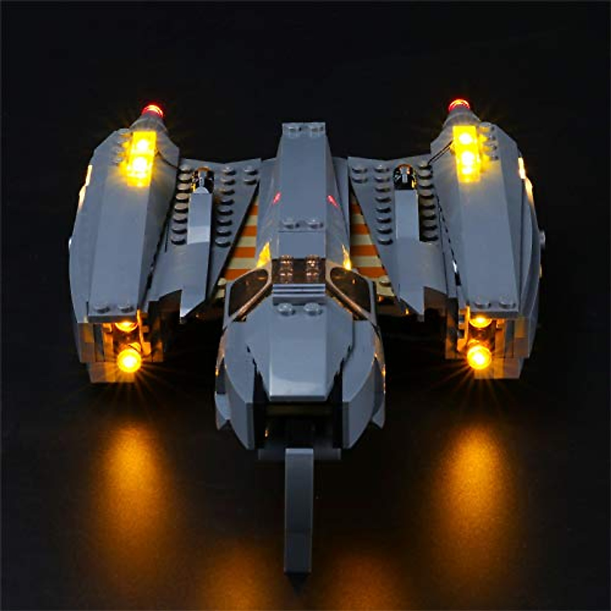 LIGHTAILING Light Set for (General Grievous’s Starfighter) Building Blocks Model - Led Light kit Compatible with Lego 75286(NOT Included The Model)