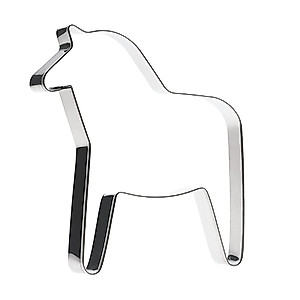 COLIBROX Scandinavian Sweden Swedish Dala Horse Cookie Cutter #186HOR