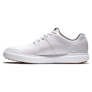 FootJoy Men's Contour Casual Golf Shoe, Cool White, 11.5