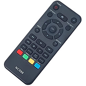 NC098 NC098UL Replacement Remote Control Applicable for Philips Blu-ray DVD Player BDP1502/F7 BDP1502F7 BDP1502 F7