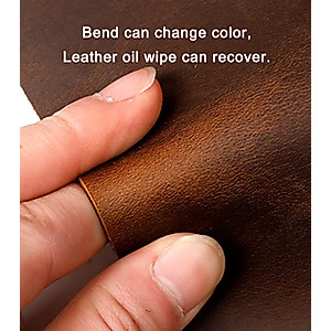 XTBOCA Genuine Leather Pot Handle,Leather Holder Covers,Panhandle Pot Holder,Leather Potholder,Cast Iron Handle Cover, Cast Iron Skillet,Cast Iron skillets,Handmade 1pc